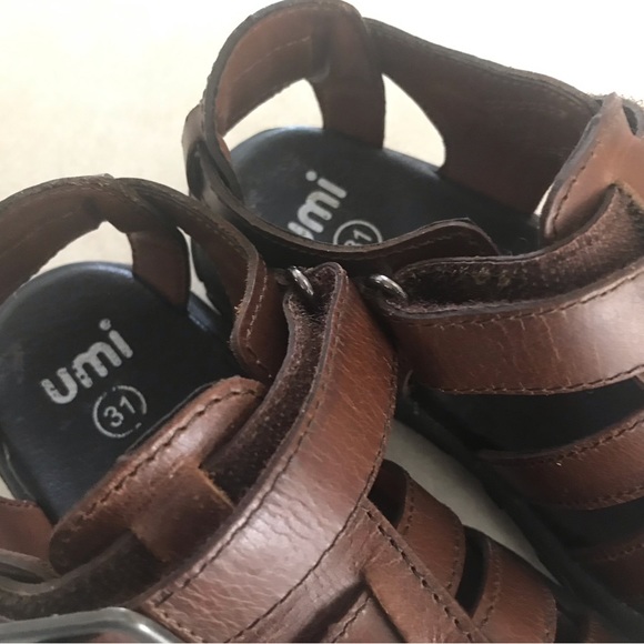 Umi | Shoes | New Umi Big Kids Carsten Leather Sandals Size 3 | Poshmark